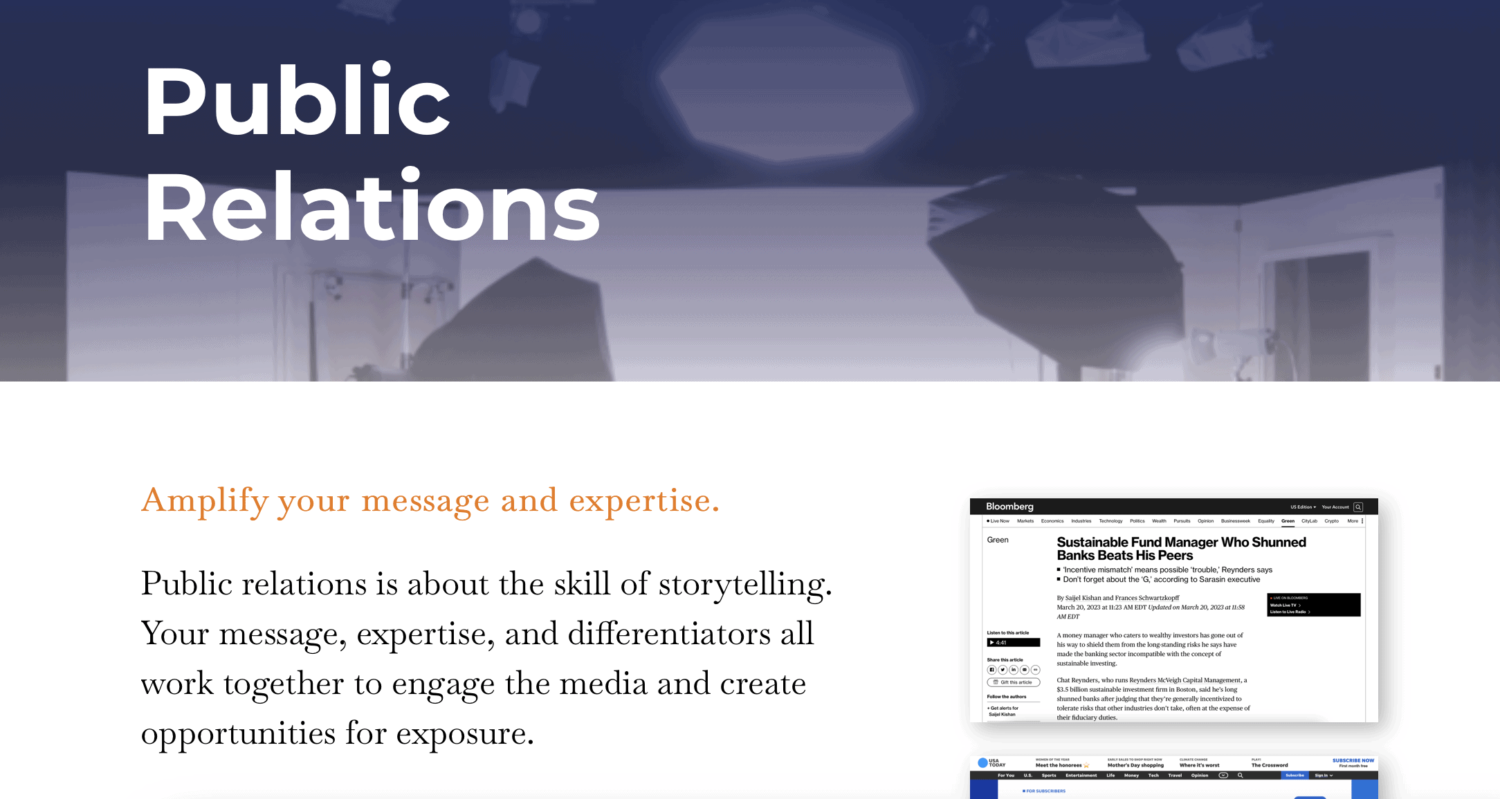 Services: Public Relations - Longview Strategies - Communications and ...